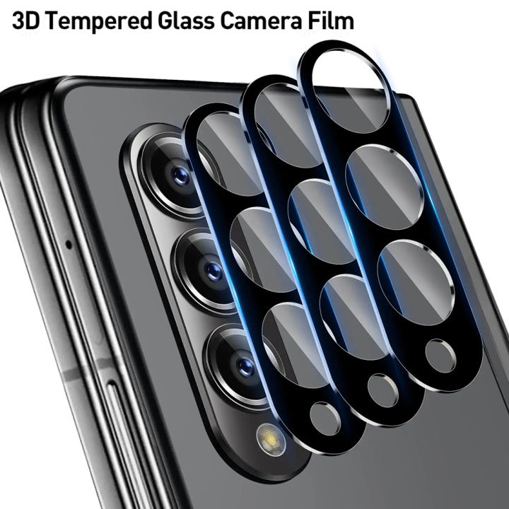 9D Curved Rear Camera Protector For Samsung Galaxy Z Fold4 Fold3 Case ...