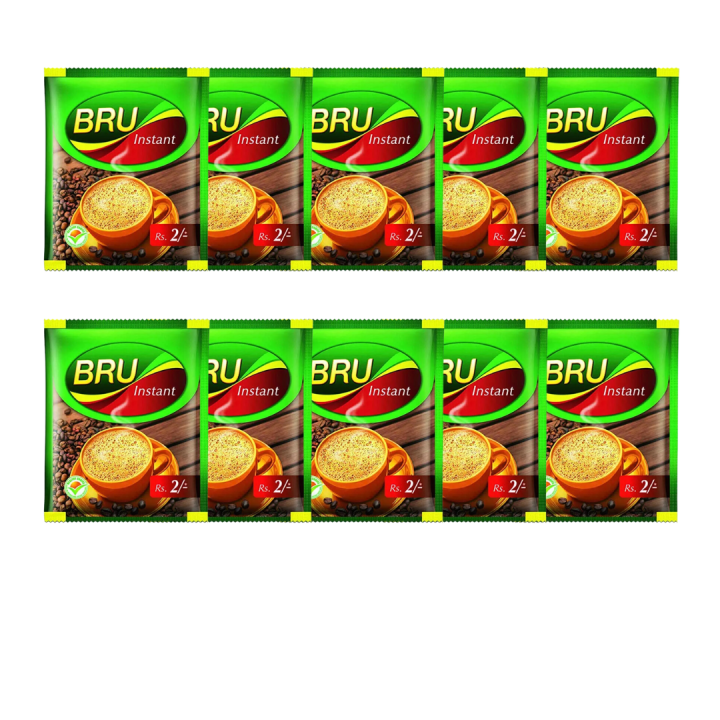 Bru Instant Coffee Sachet 2.2g (Pack of 10) | Daraz.lk