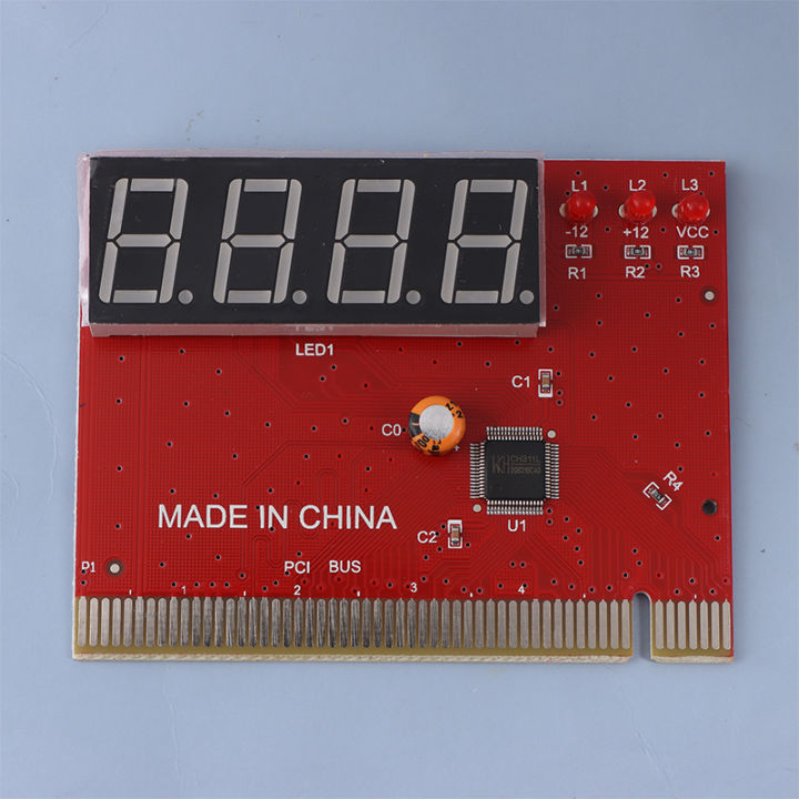 New Computer PCI POST Cards Motherboard LED 4-Digit Diagnostic Test PC ...