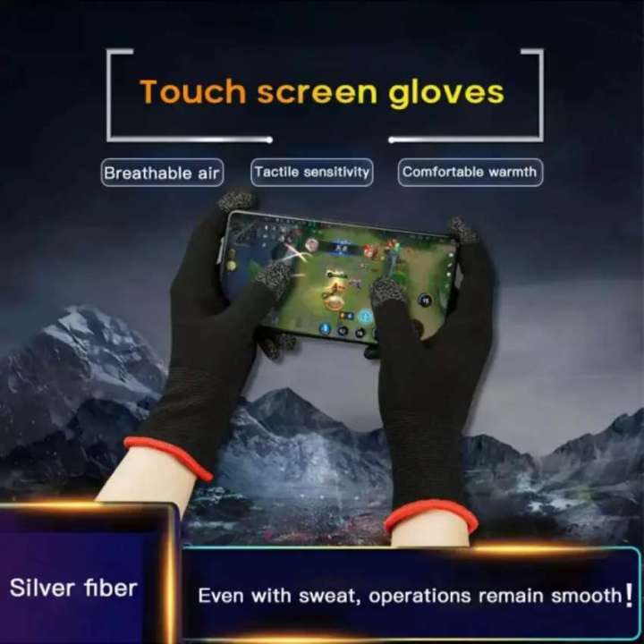 New Full Hand PUBG Mobile Gaming Gloves for Mobile Phone - Full Gloves ...