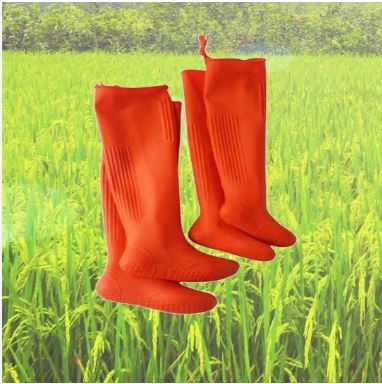 Farming Boot Rubber Boots Farmer Safety Paddy Shoes Home Gardening ...