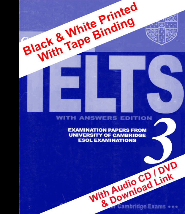 IELTS Academic Cambridge English Book 3 with answers | Daraz.lk