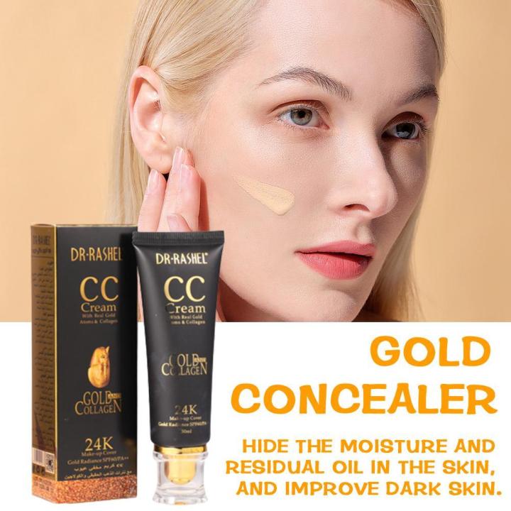 Dr Rashel Foundation 24k Gold Collagen Cc Cream Natural Radiance Full ...