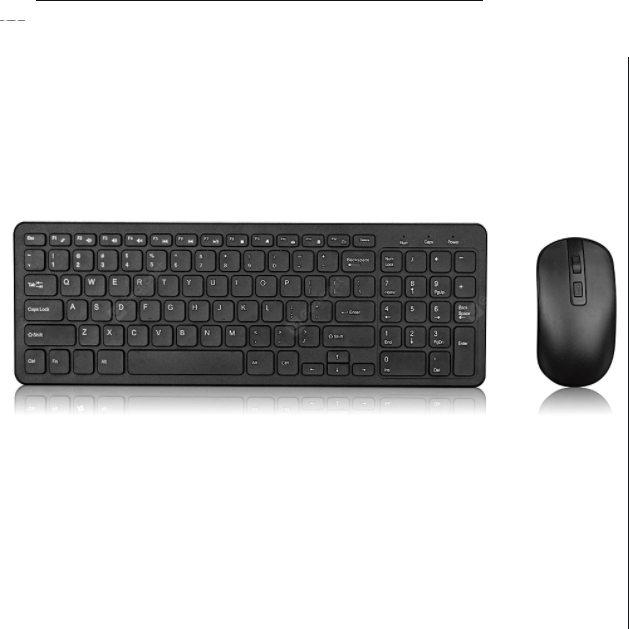 Wireless keyboard and mouse set GKM520 | Daraz.lk