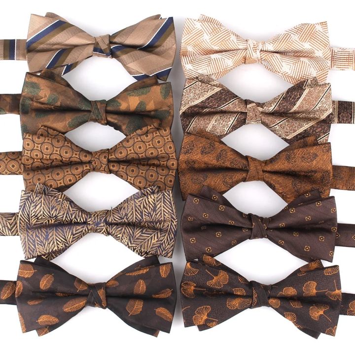 NEW Wedding Bow tie Brown Color Bow tie For Men Women Bow knot Adult ...