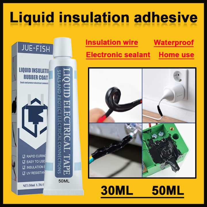Liquid Insulating Adhesive Tape Repair Rubber Electrical Wire Cable ...