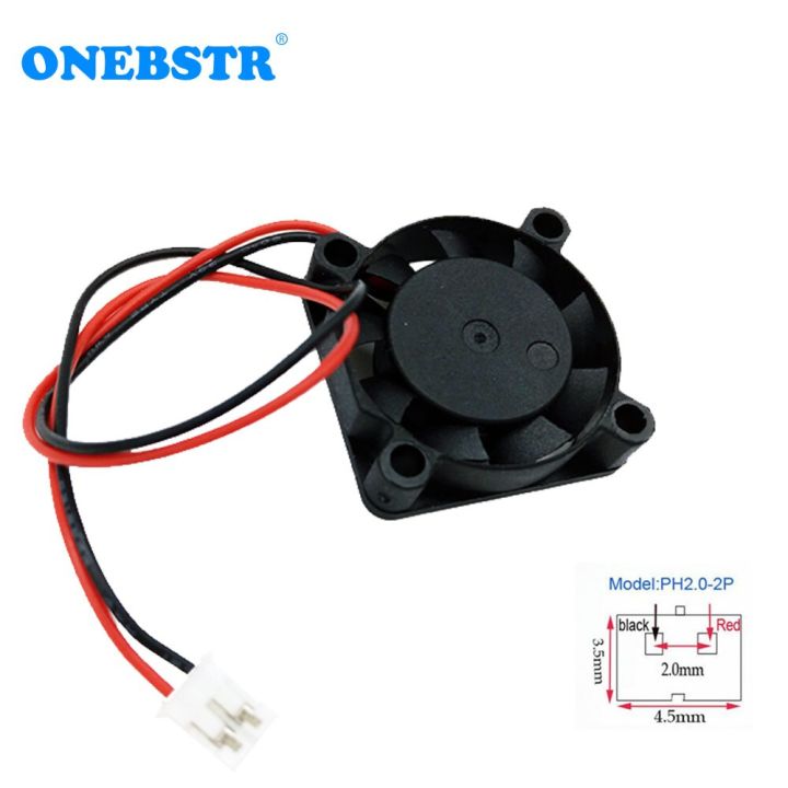 【Universal Car Parts Store】25X25X7mm Mini Fan 12V DC Brushless Fan ...