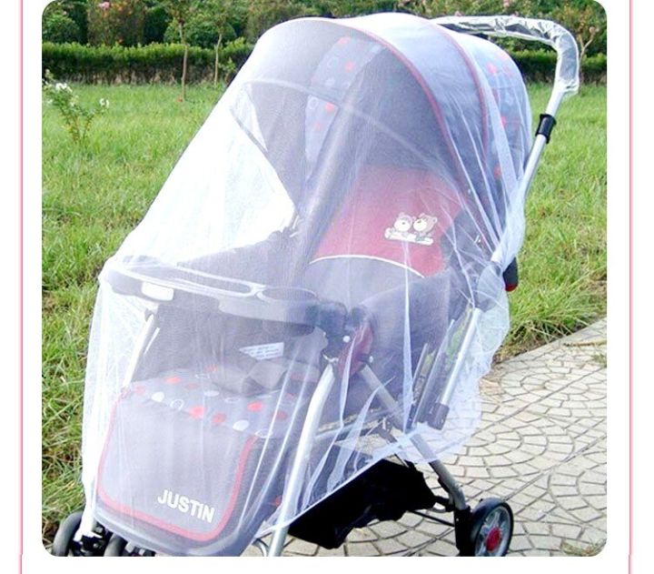 【World Supermarket 2021】2Pc/lot Baby Stroller Net Safe Mesh Buggy Baby ...