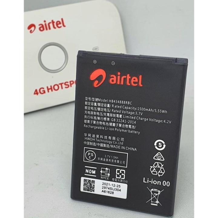 Airtel Pocket Router Battery HB43666RBC For Huawei E5573, E5573S ...