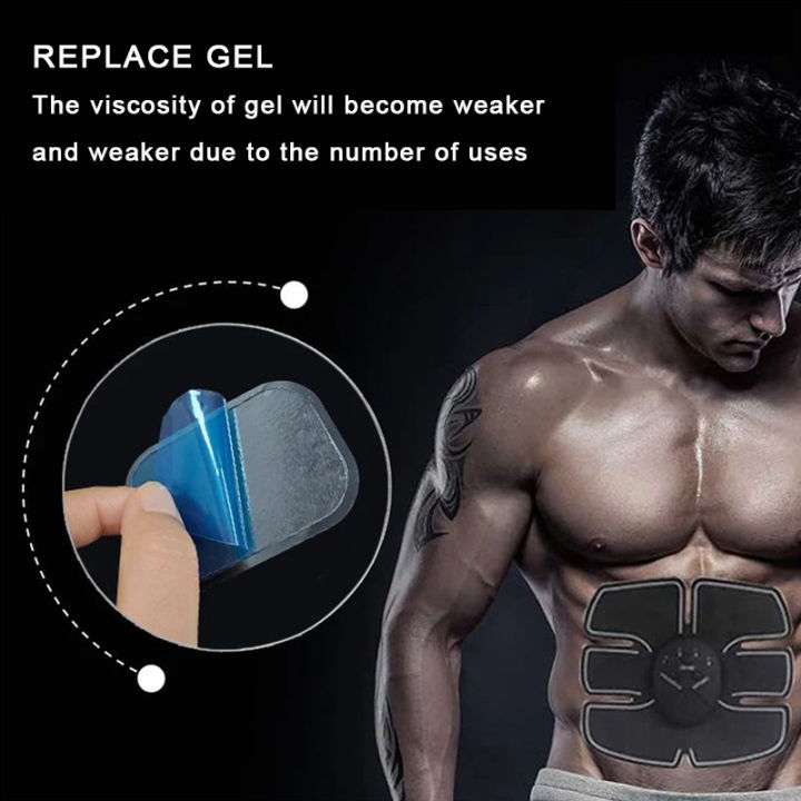 NEW Gel Abdominal Patch Strong Abdominal Arm Muscle Training Instrument ...