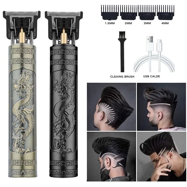 T9 DRAGON Hair Clipper Beard Shaving Body Hair Trimmer Clippers ...