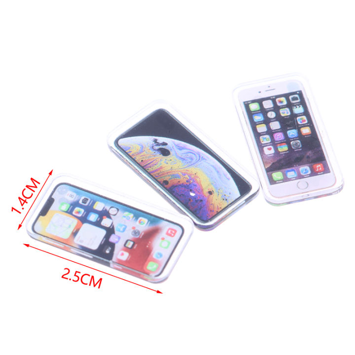 1:12 Dollhouse Miniature Mobile Phone Model Desktop Ornament Living ...