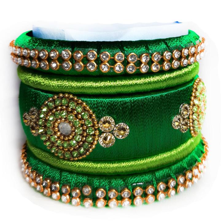 Silk Thread Bangles | Daraz.lk
