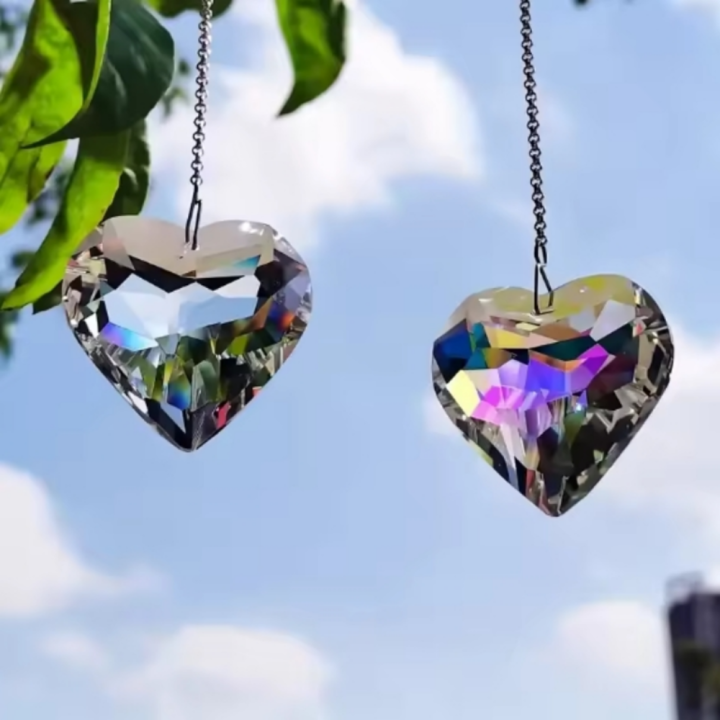 Hanging Window Decoration Rainbow Maker Glass Rainbow Sun Catcher for ...