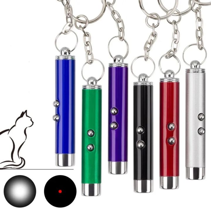 3 in 1 Multifunctional Mini Laser Light Pointer (600 nm, RED) UV light ...