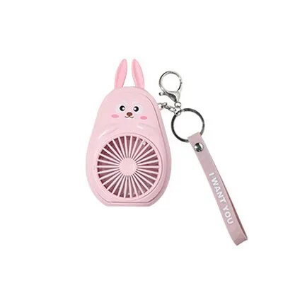 Keychain Fan Pocket Fans Usb Charge Mini- Hold Fans Student Outdoors ...