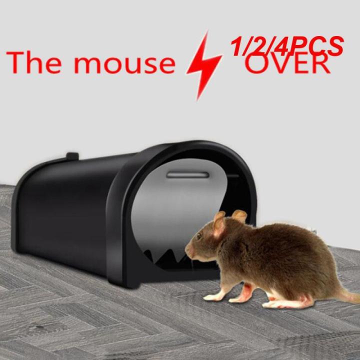 1/2/4PCS Reusable Smart Mouse Trap Mousetrap Catching Mice Rat Killer ...
