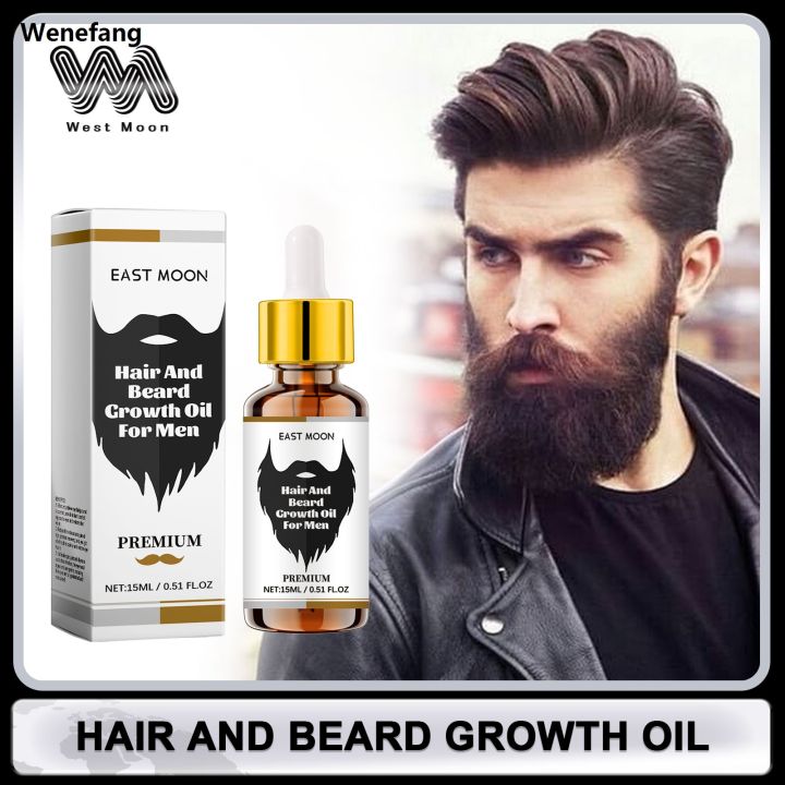 Wenefang Hair Growth Serum for Men Regrowth Beard Nourish Hair Roots ...