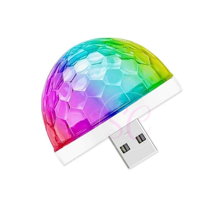 Mini RGB LED Party Light | Daraz.lk