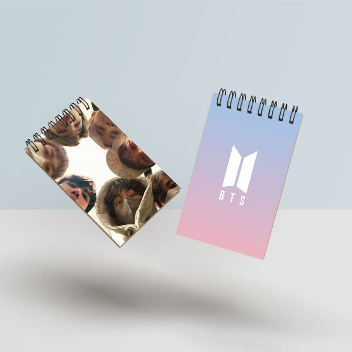 BTS Style Notebooks | Top Bound | Laminated | 100% customizable as you ...