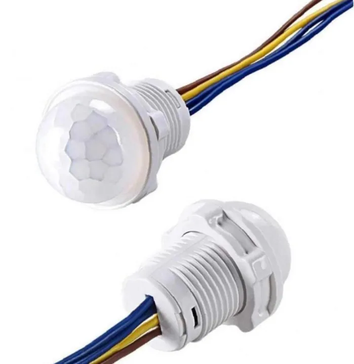 PIR Sensor AC 230v Motion Sensor Switch Auto on Off Light Switch PIR ...