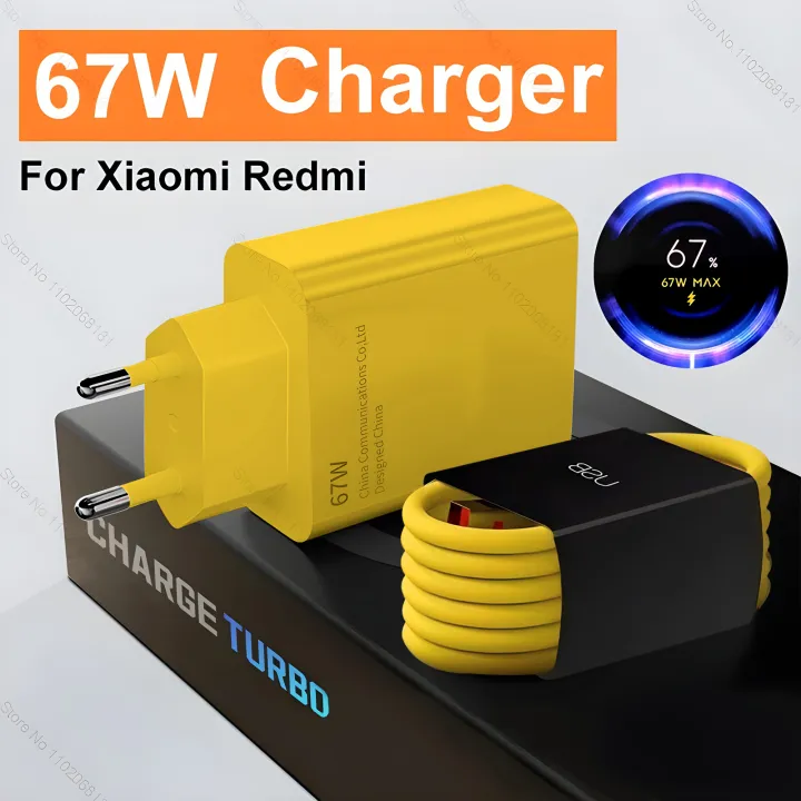67W Max USB Charger For Xiaomi Mi 14 13 12 11 Ultra Lite Super Fast ...