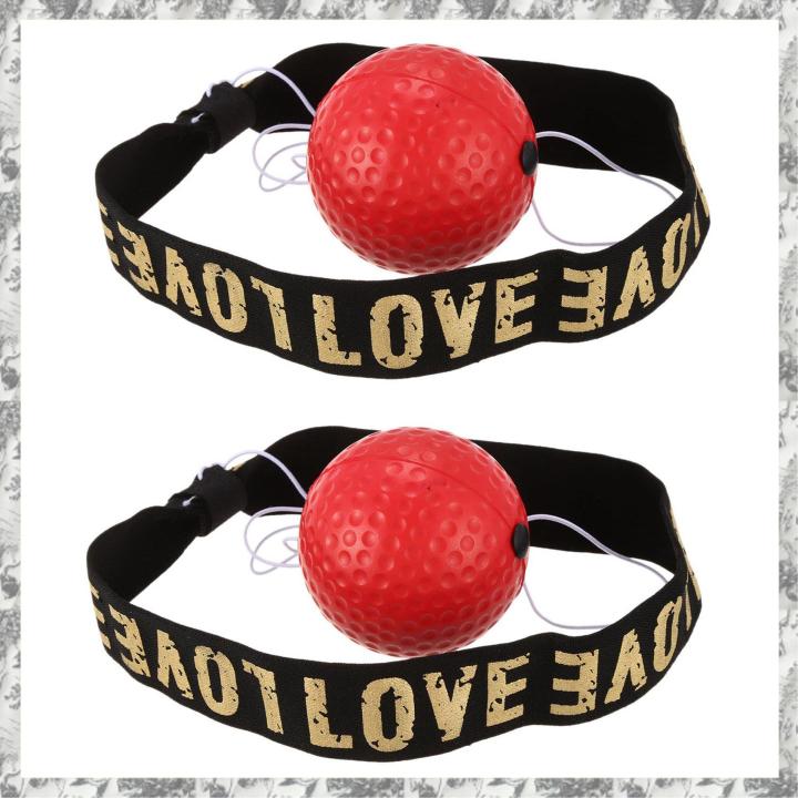 2X Speed Punch Ball Boxer Raising Reaction Force Hand Eye Training Set ...