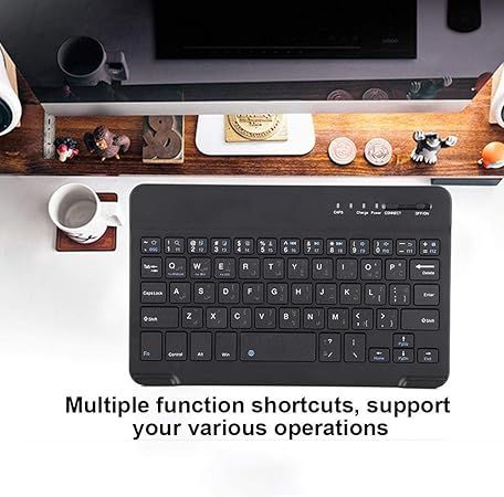 Tosuny Arabic Keyboard, 7-inch Portable Ultra-Thin Arabic Wireless ...