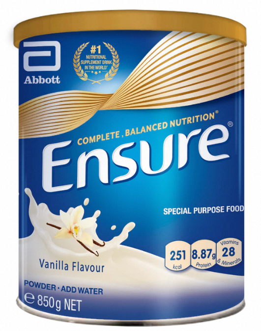 Ensure Original Powder Vanilla 850g | vanilla flavour | 850g original -healthy supliment | Daraz.lk