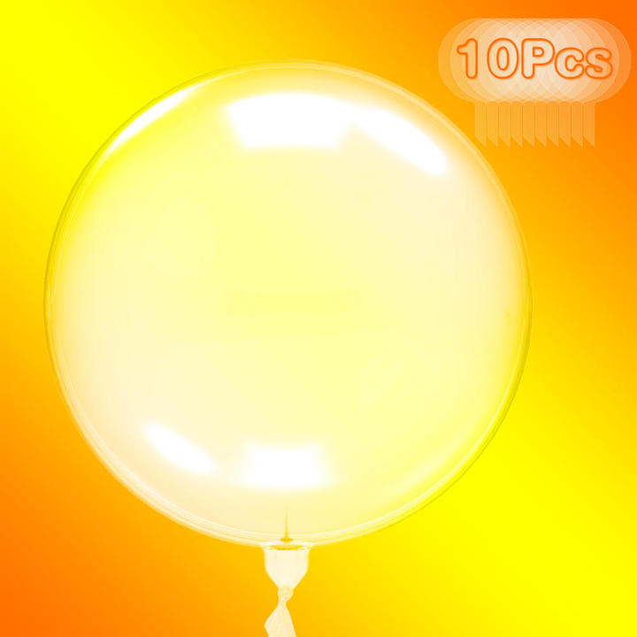 Color PVC Bubble Balloon Eye-catching 10-36cm Size PVC Material ...