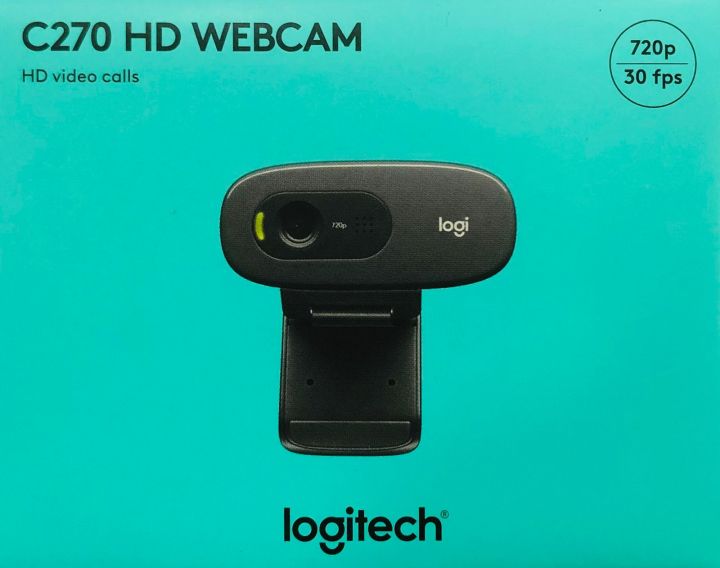 C270 HD LOGITECH WEBCAM 720p / 30fps [ID: 9141] | Daraz.lk