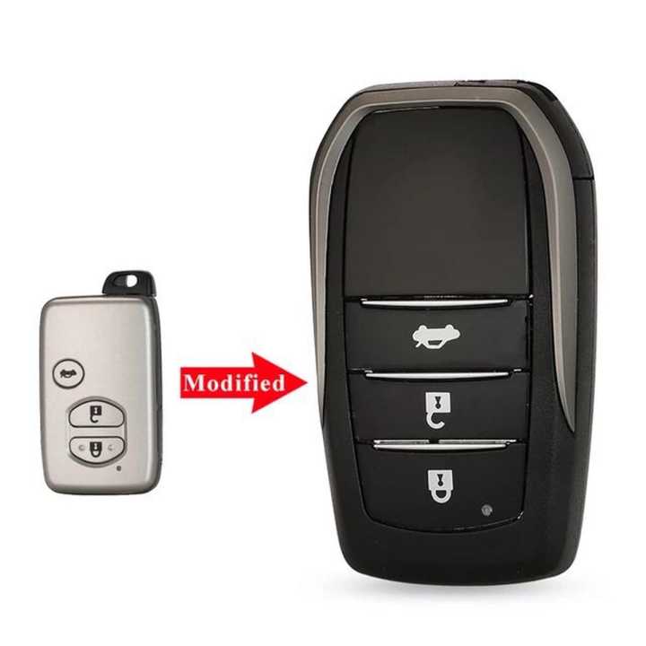 Modified Flip 3 Button Key Shell For Harrier, Prado And Landcruiser ...