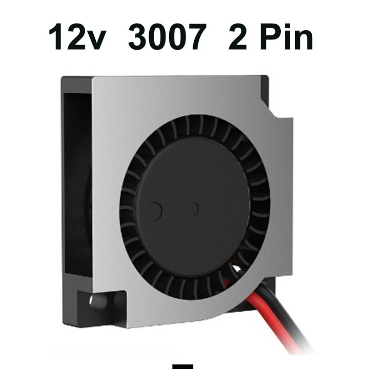 12v 3007 2Pin CPU GPU Cooler Fan Blower Fan Air Purifier Turbo Cooler ...