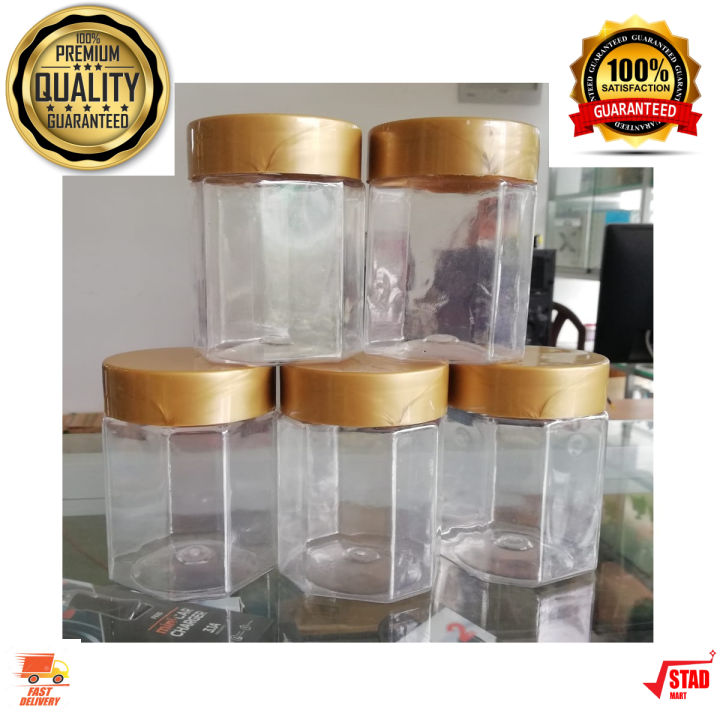 5 Pcs Visual Kitchen Spice Containers With Lid Seasoning 5 Pieces ...