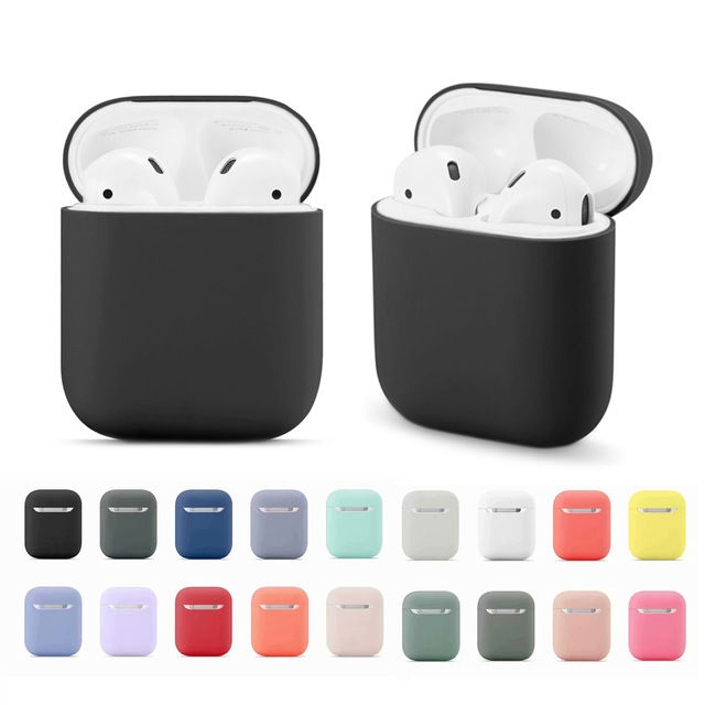 Soft Silicone Cases For Airpods 1/2 Protective Bluetooth Wireless ...