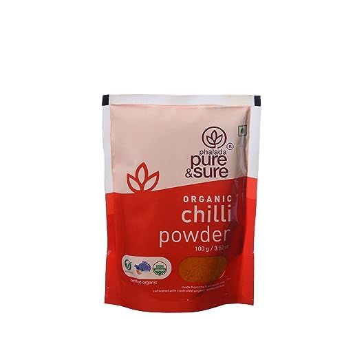 Pure & Sure Organic Red Chilli Masala Powder | Delicious & Aromatic Red ...