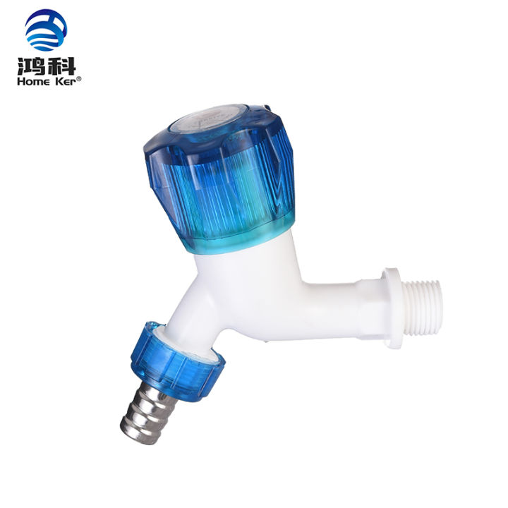 White Polished PVC Plastic Bibcock Water Tap | Daraz.lk