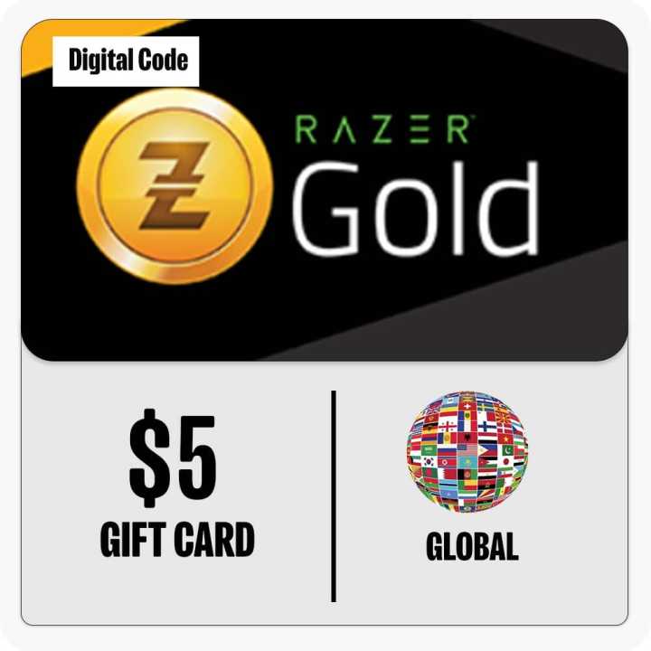 Razer Gold 5 USD - Global Region | Daraz.lk Razer Gold 5 USD - Global Region | Daraz.lk