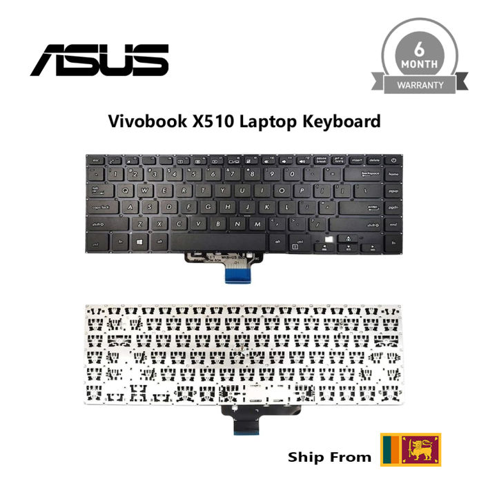 Asus X510 Laptop Keyboard | Daraz.lk