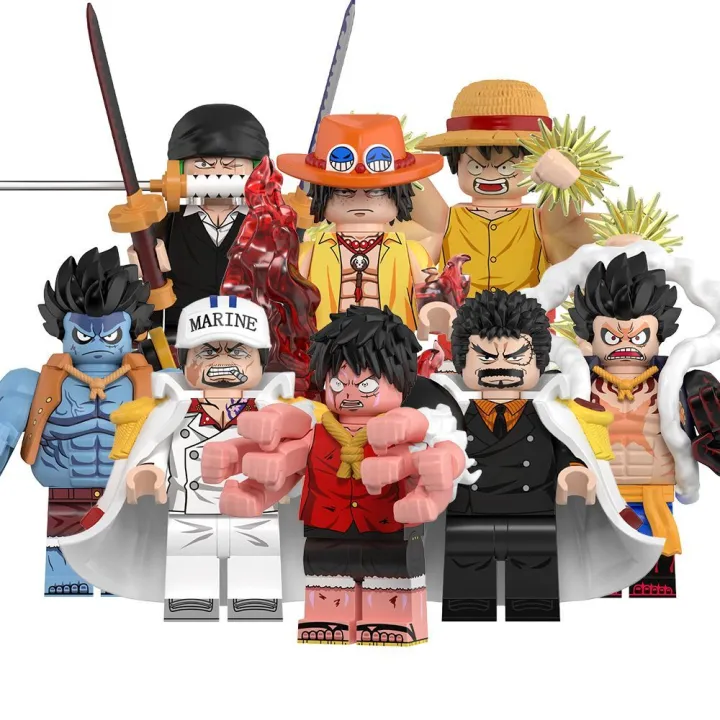 【Cheap】Compatible with LEGO One Piece Anime Series Ace Monkey D. Luffy ...