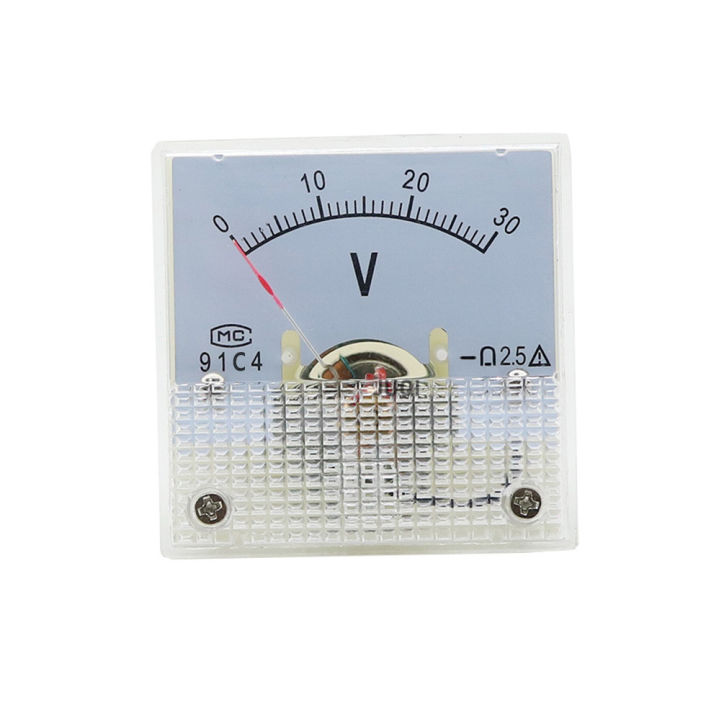 91c4-V Dc Pointer Type Voltage Meter 3/5/10/15/20/30/50/100/150/250 ...