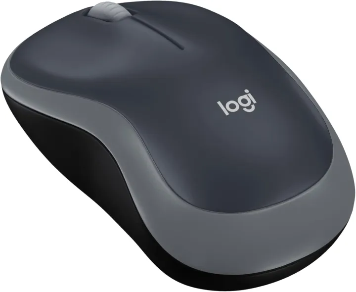 Logitech M185 Wireless Mouse, 2.4GHz with USB Mini Receiver, 12-Month ...