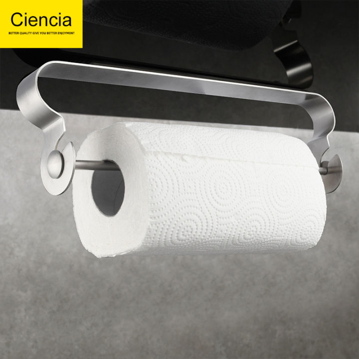Codlin 304 Stainless Steel Punch-Free Tissue Holder Kitchen Wall ...