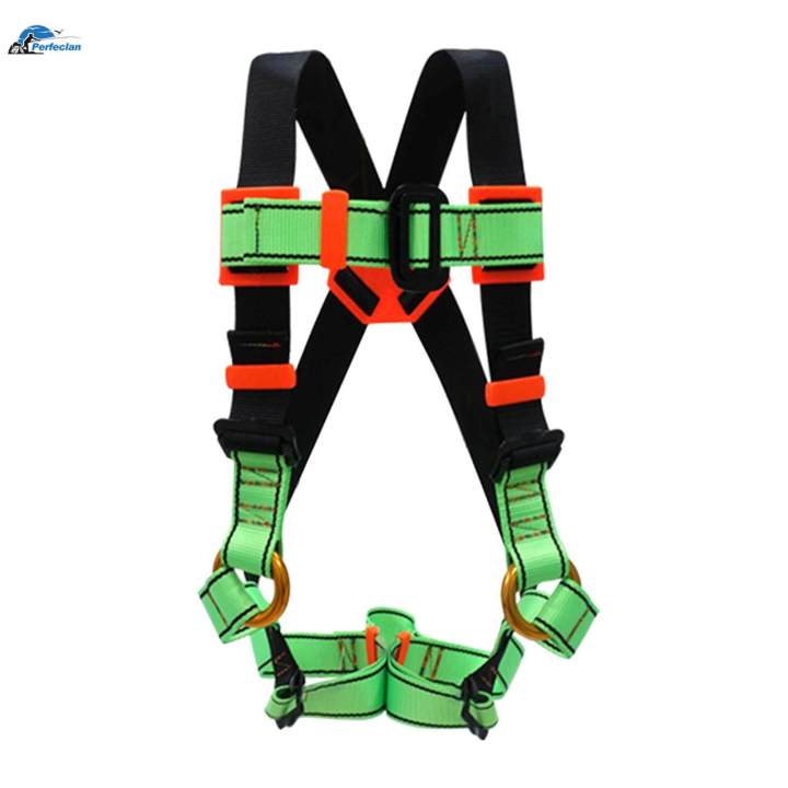 Wider Belts Waist Leg Protect Full Body Rock Climbing Harness for ...