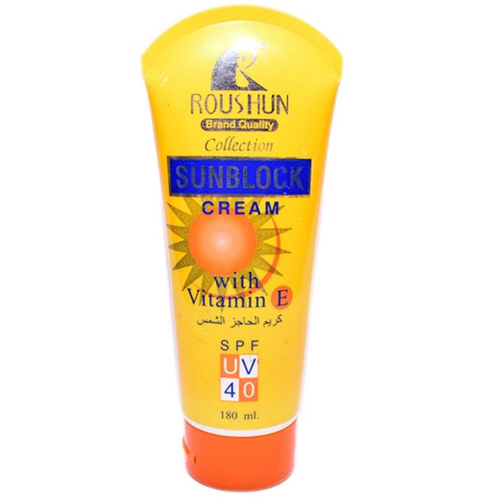 Roushun Sunblock Cream - 180Ml | Daraz.lk