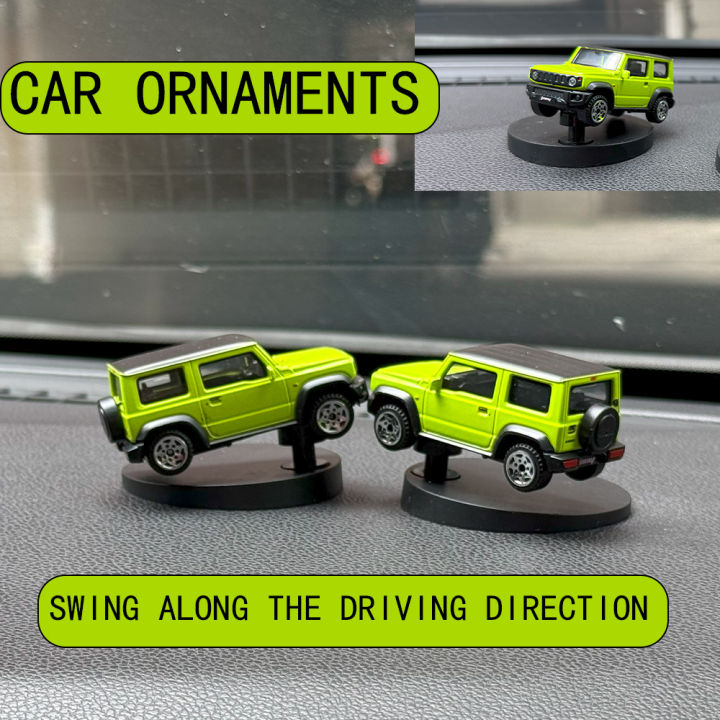 Car Rotating Ornaments Auto Dashboard Turning Racing Model Deco ...