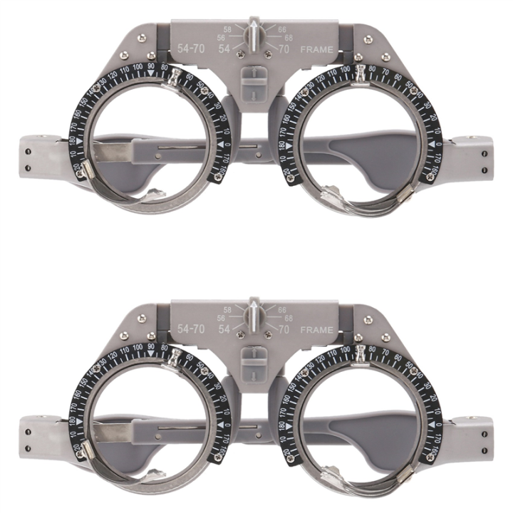 2X Adjustable Trial Frame Optical Trial Lens Frame Pd 54-70mm Titanium ...