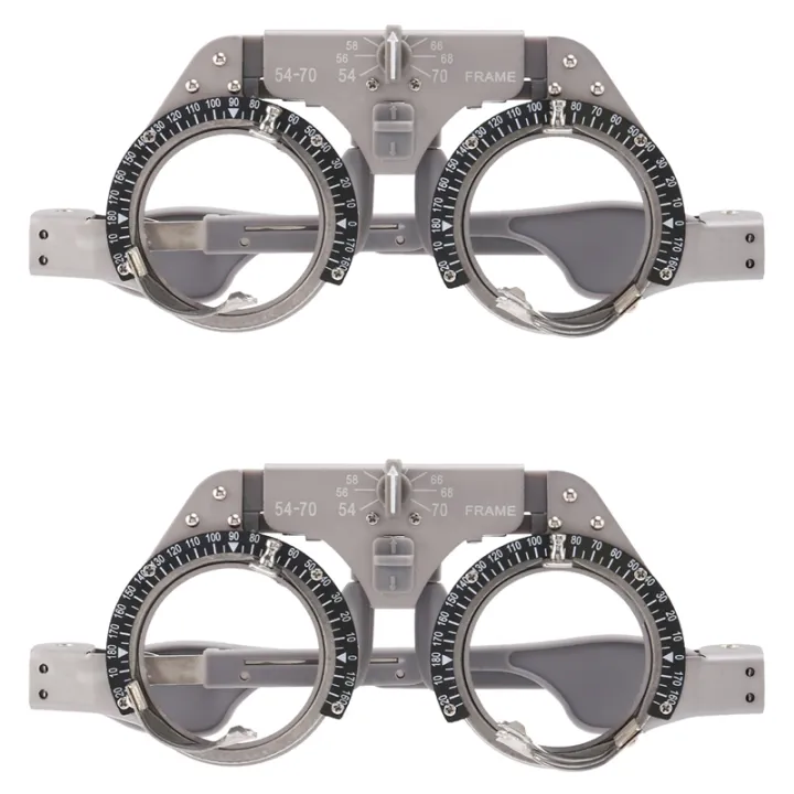 2X Adjustable Trial Frame Optical Trial Lens Frame Pd 54-70mm Titanium ...