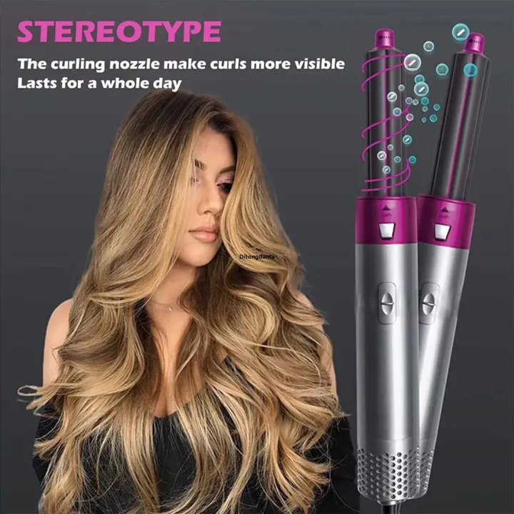 All styler styling, device brush hot air blower 5 hot air brush, 1 ...