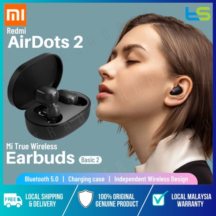Xiaomi Mi True Wireless Earbuds Basic 2 - Black | Daraz.lk
